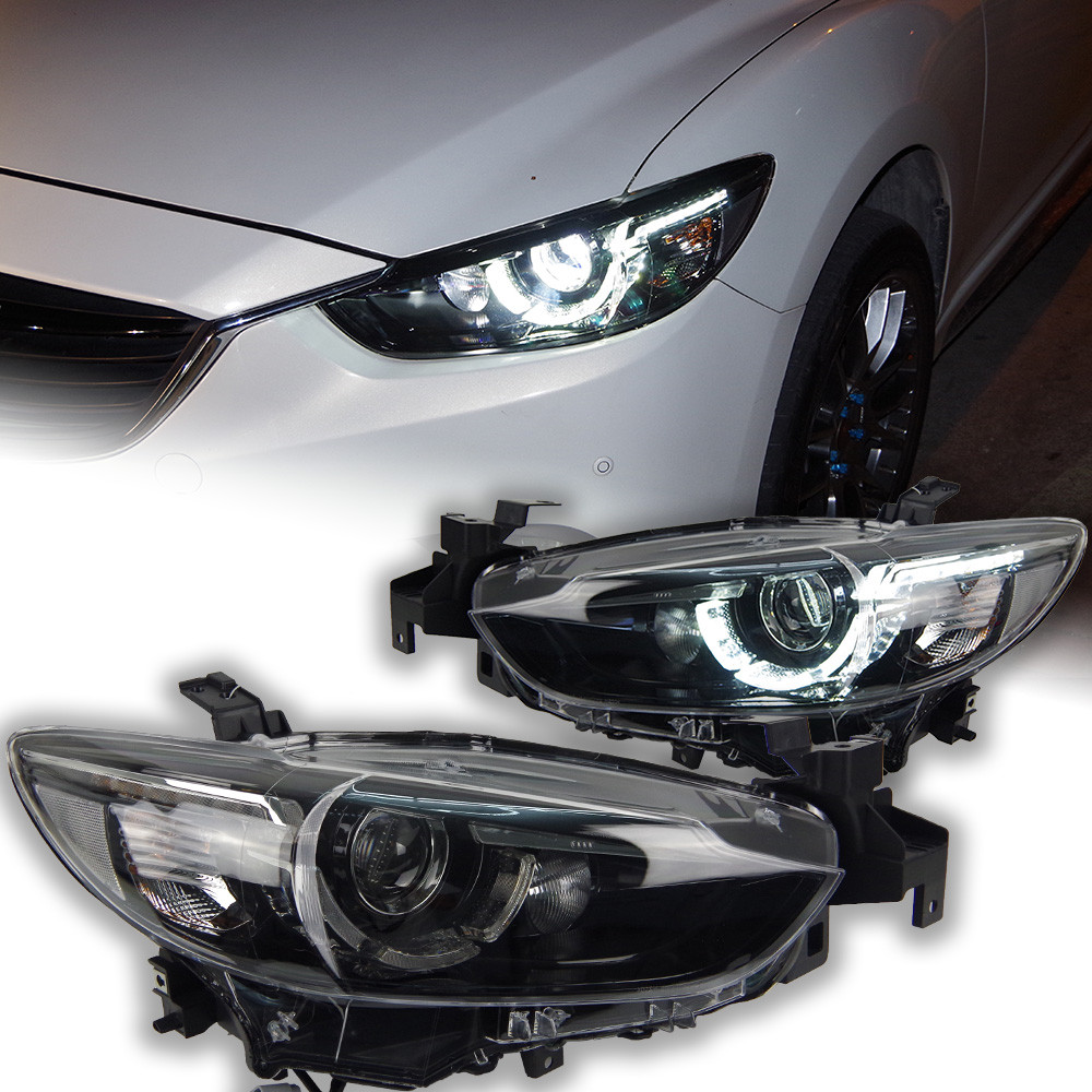 AKD Car Styling for Mazda 6 Atenza LED Headlight 2013-2016 Mazda6 LED ...