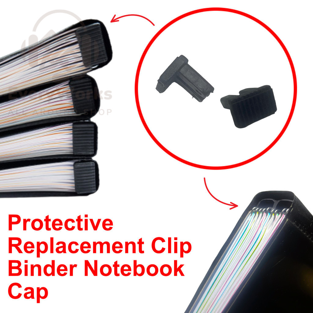 Protective Replacement Plastic End Cap and Metal Wire Pins for Binder ...