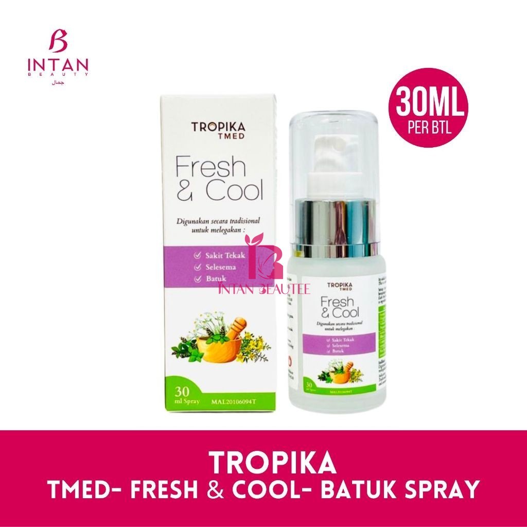 Tropika Fresh & Cool - 30 ml Spray Ubat Batuk(Sesak Nafas, Batuk, Sakit ...