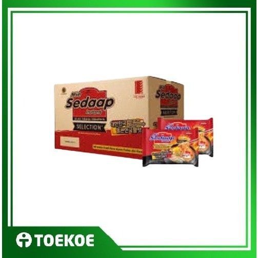 TOEKOE Mie Sedaap Selection Soup Korean Spicy Chicken 1 Box Contains 40 ...