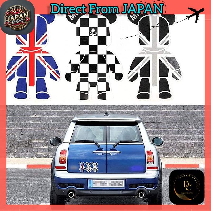 Xotic Tech Cute Cool Bears Exclusive Reflective Union Jack Decals for ...
