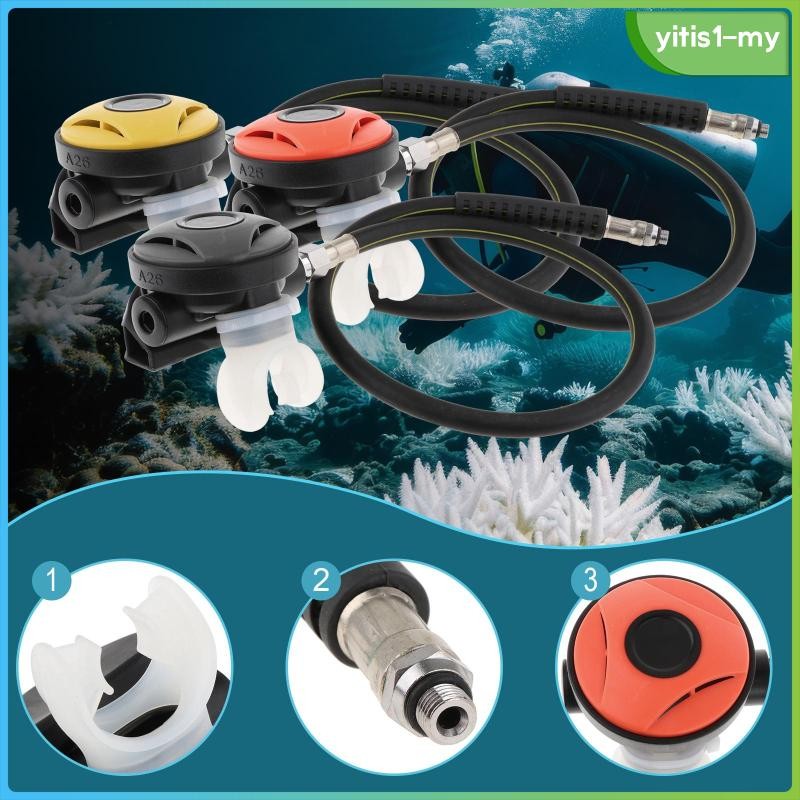 [YitiseaMY] 2ND Stage Scuba Diving Regulator Diving Breather Snorkeling ...