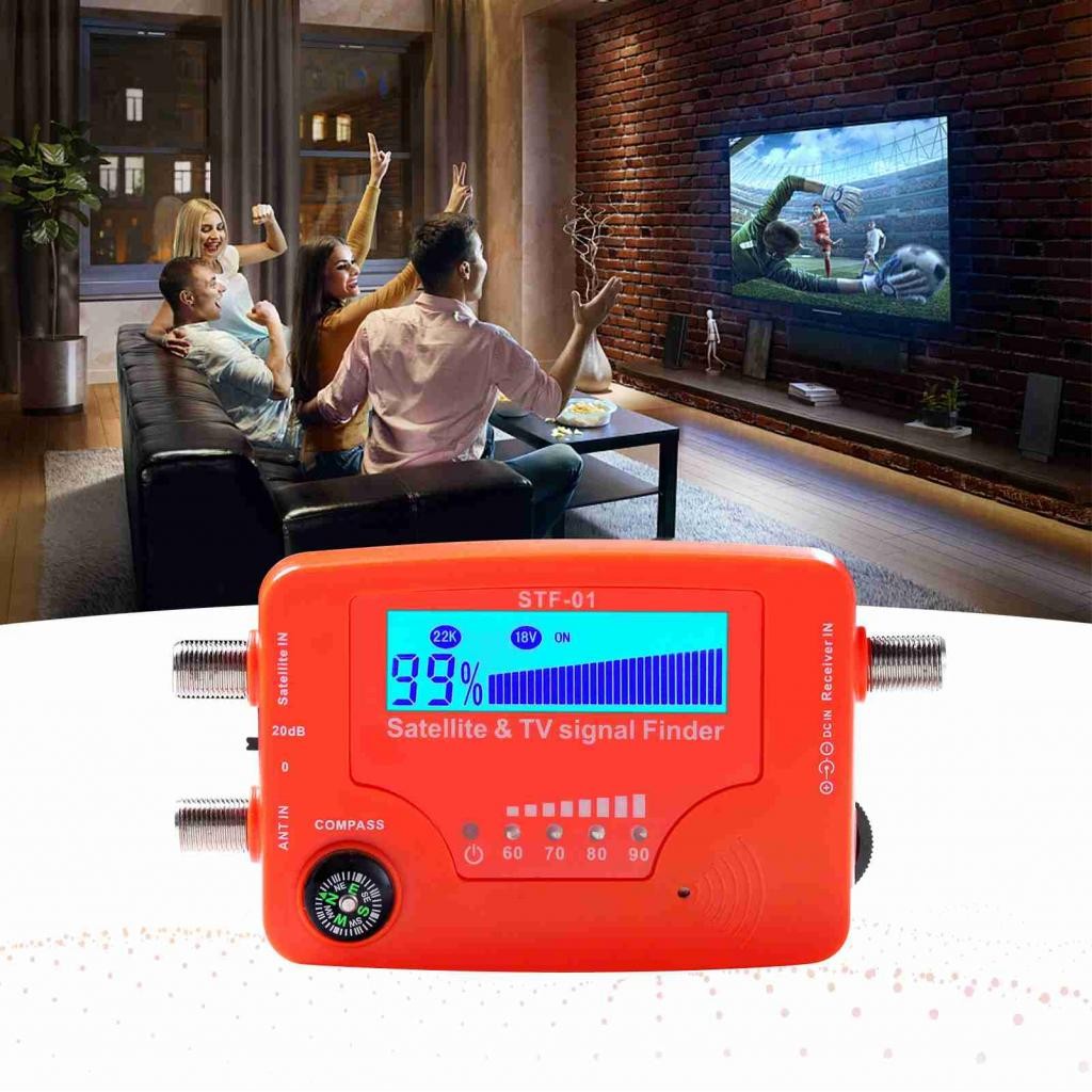 Enjoyeveryday-MY Generic 2 in 1 Satellite and TV Signal Finder LCD ...