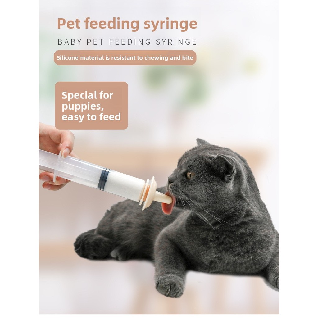 Kitten Feeding Syringe|Newborn Pet Feeder|Pet Feeding Syringe (with ...