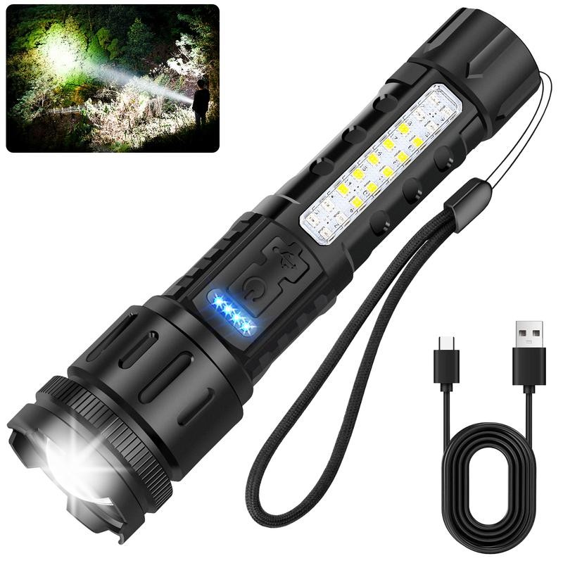 Sorotan Lampu Suluh Kuat - Lampu Suluh LED Kecerahan Boleh Dicas semula ...
