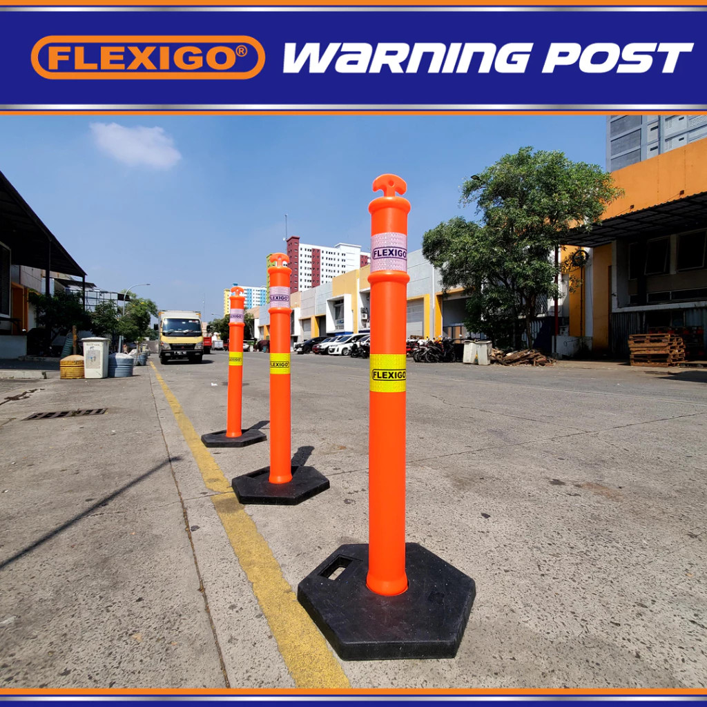 Flexigo Stick Cone Height 115 cm Plastic Base 6 Kg Ready to Use (Heavy ...