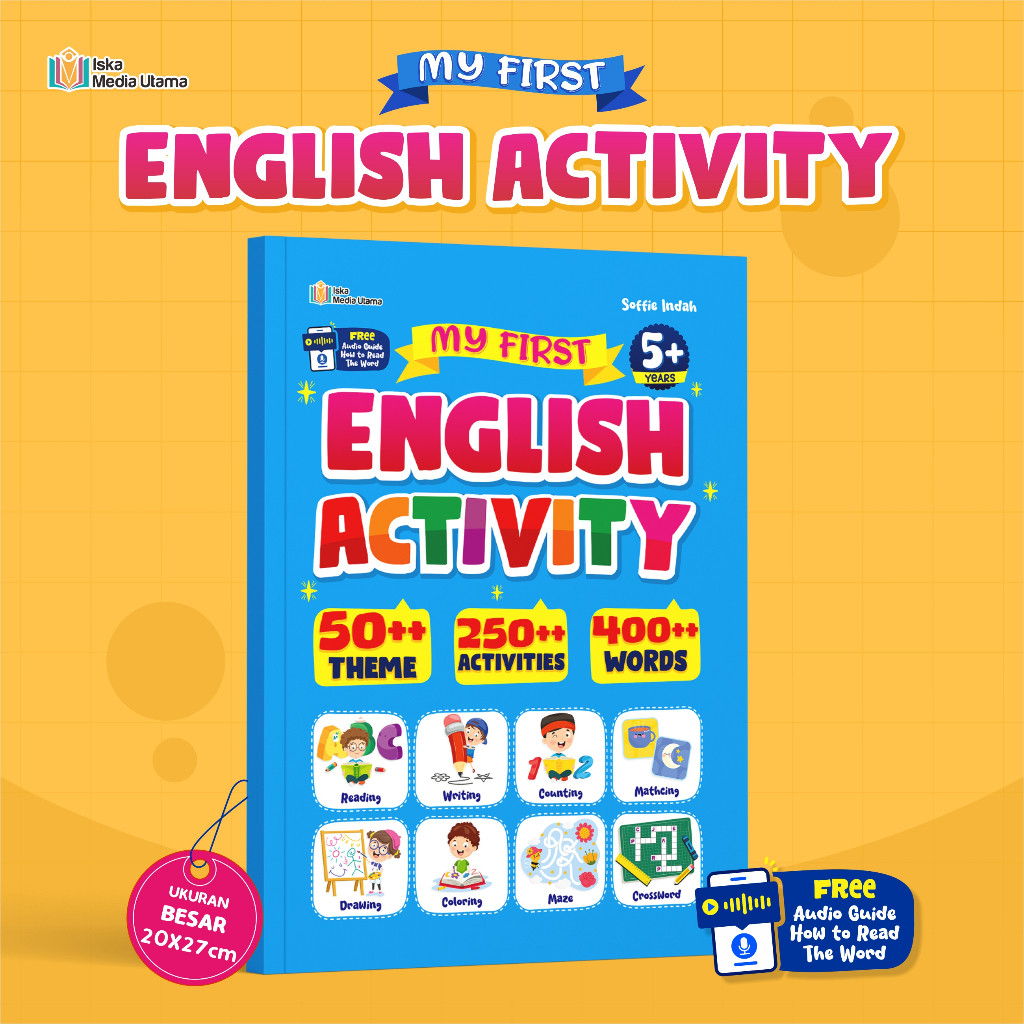My First English Activity – English Learning Book for Kindergarten and ...