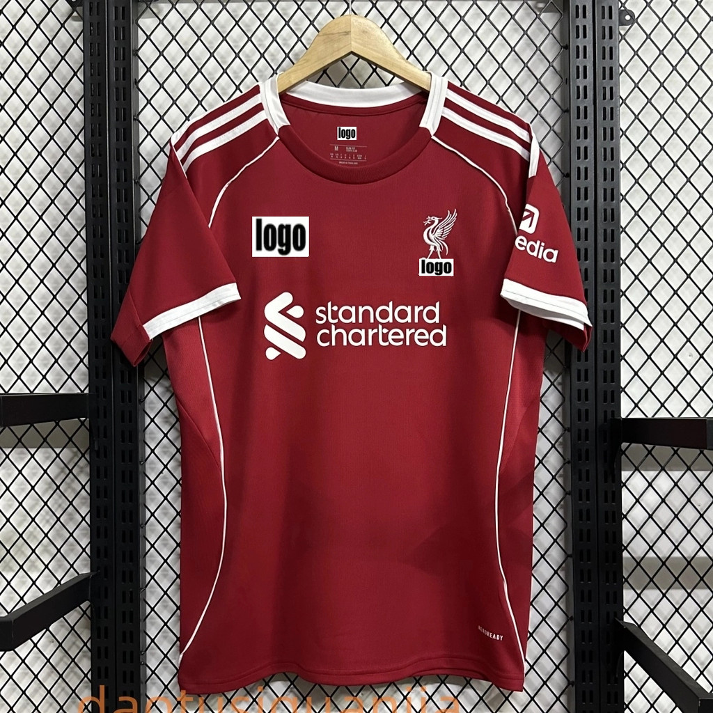 25/26 LIBERPOOL Fans Edition Home Away Jersey Short Sleeve Football ...