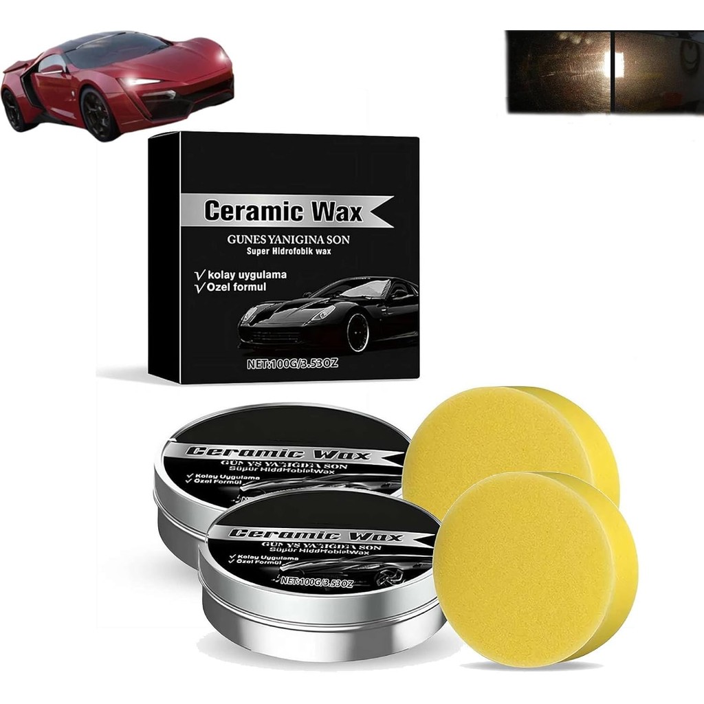 Krim Lilin Seramik Titanium, Lilin Penggilap Kereta Perlindungan Kuat ...