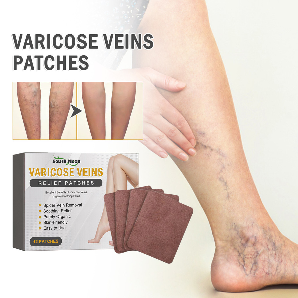 Straw Straw Straw Moon Vein Care Patch Leg Swelling Repair Earthworm ...