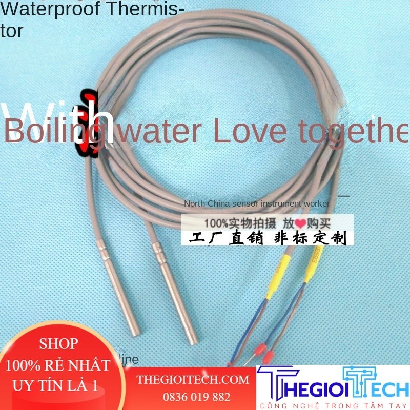 10k 50K NTC Resistor Temperature Sensor Stainless Steel Freezer ...