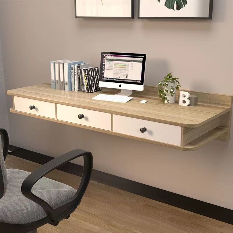 Hanging Computer Desk Wall-Mounted Desk Dressing Table Hanging Desk ...