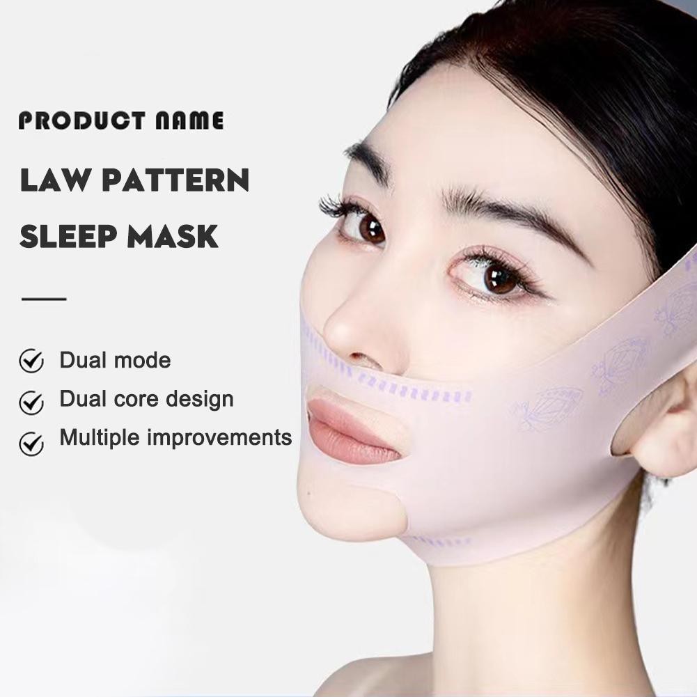 V Shape Face Lift Thin Face Bandage Reduce Double Chin Cheek Fall Trace ...