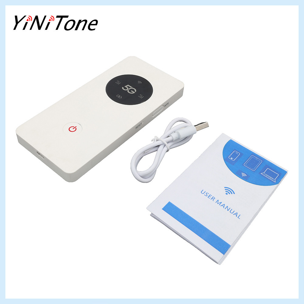 5G portable WiFi CPE wireless router 5G MiFi built-in 5000mAh large ...