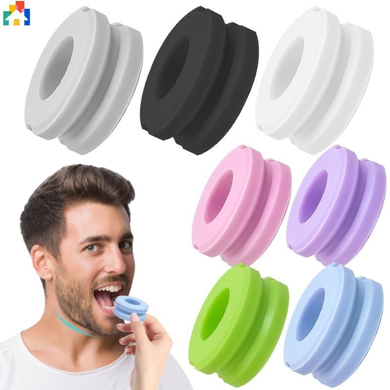 New Style Silica Gel Jaw Trainer Face Cheek Lifting Double Chin ...