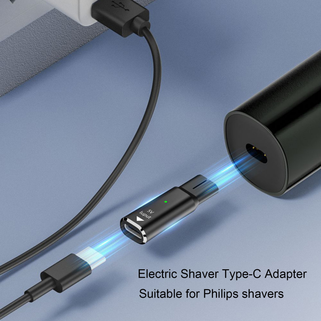 Shaver Charger Adapter Type-c Shaver Power Adapter Philips Electric ...