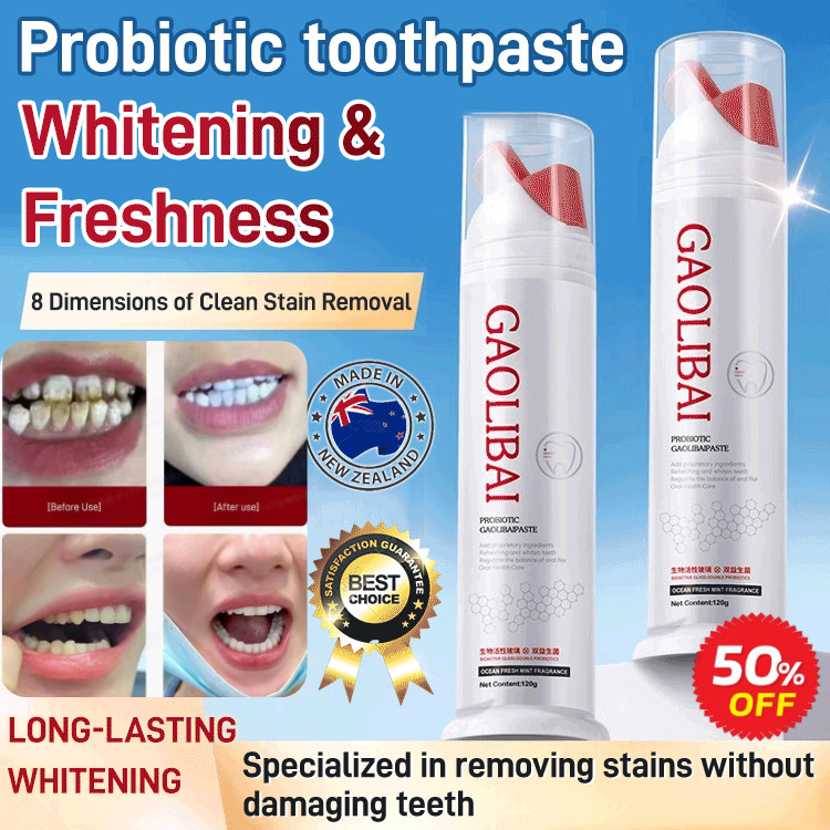 ⚡Fast delivery⚡Probiotics Brightening Toothpaste Fresh Breath Remove ...