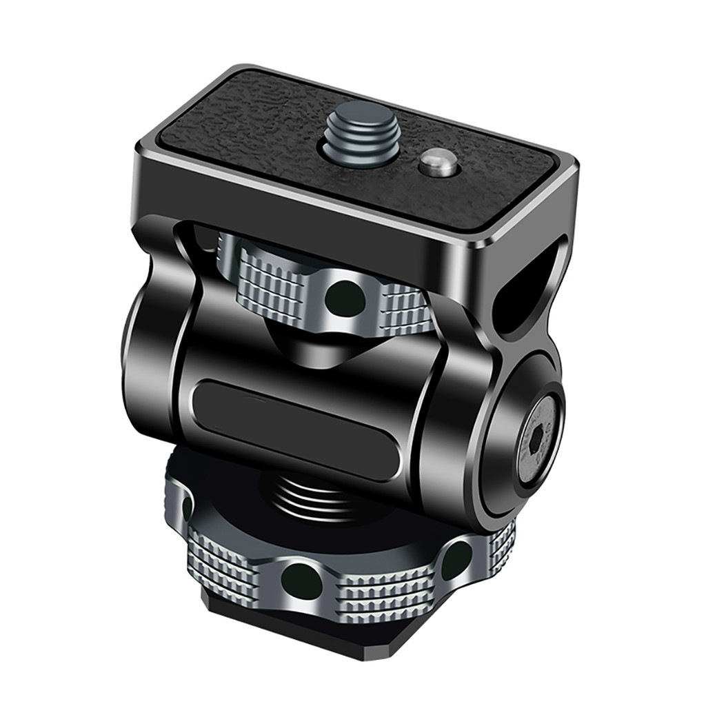 BGNING Aluminium Alloy DSLR Camera Monitor Mount 360° Swivel and 180 ...