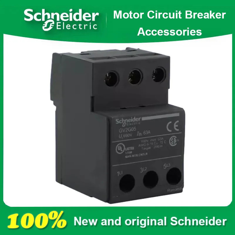 Schneider Electric GV2G05 Matchable with Current Limiter GV2ME Provides ...