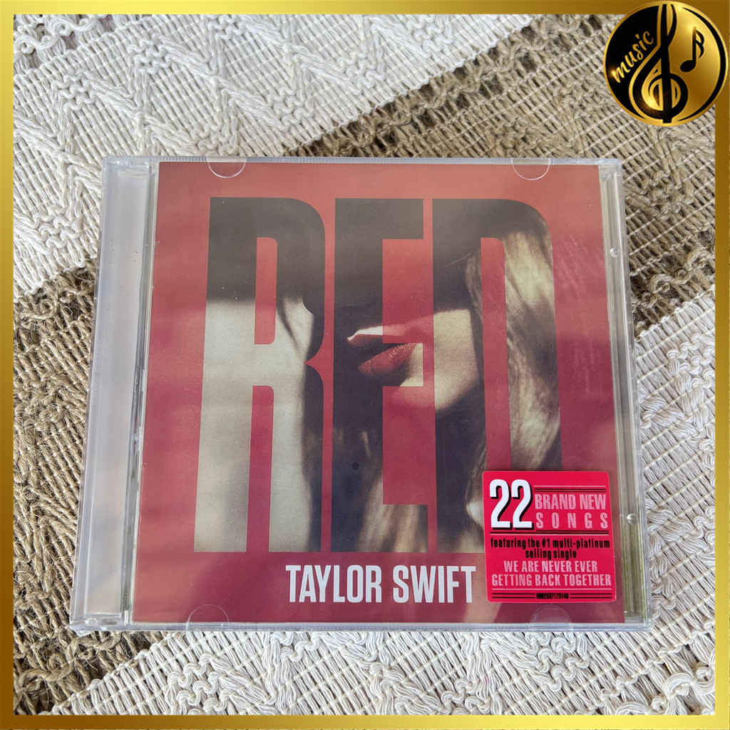 Taylor Swift Red Deluxe Edition 2CD Original Album [Sealed] Brand New ...
