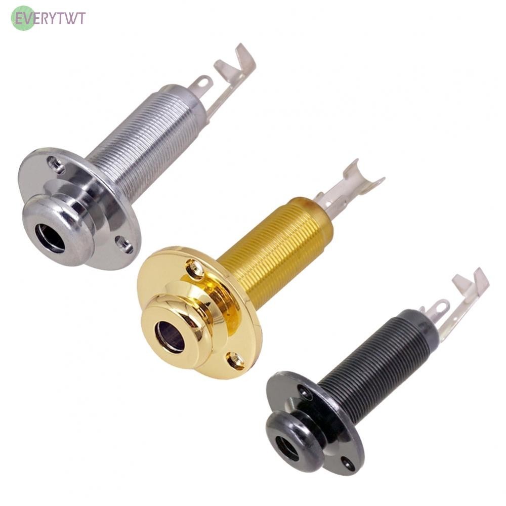 【shopee】Guitar Output Jacks Copper End Pin Plug Gold Kit Parts ...