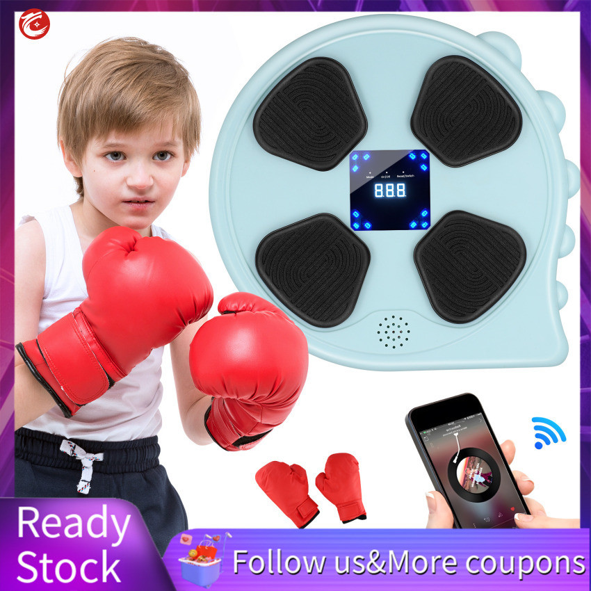 Children's smart music boxing fitness machine Bluetooth light music ...