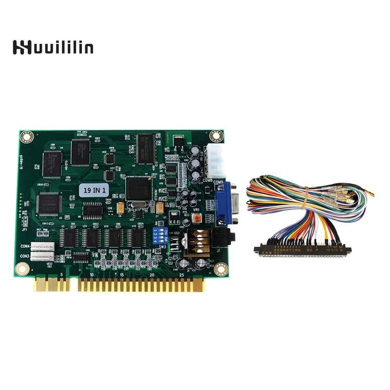 19 in 1 Arcade Classic Game Board+28 Pin Jamma Arcade Cable VGA Output ...