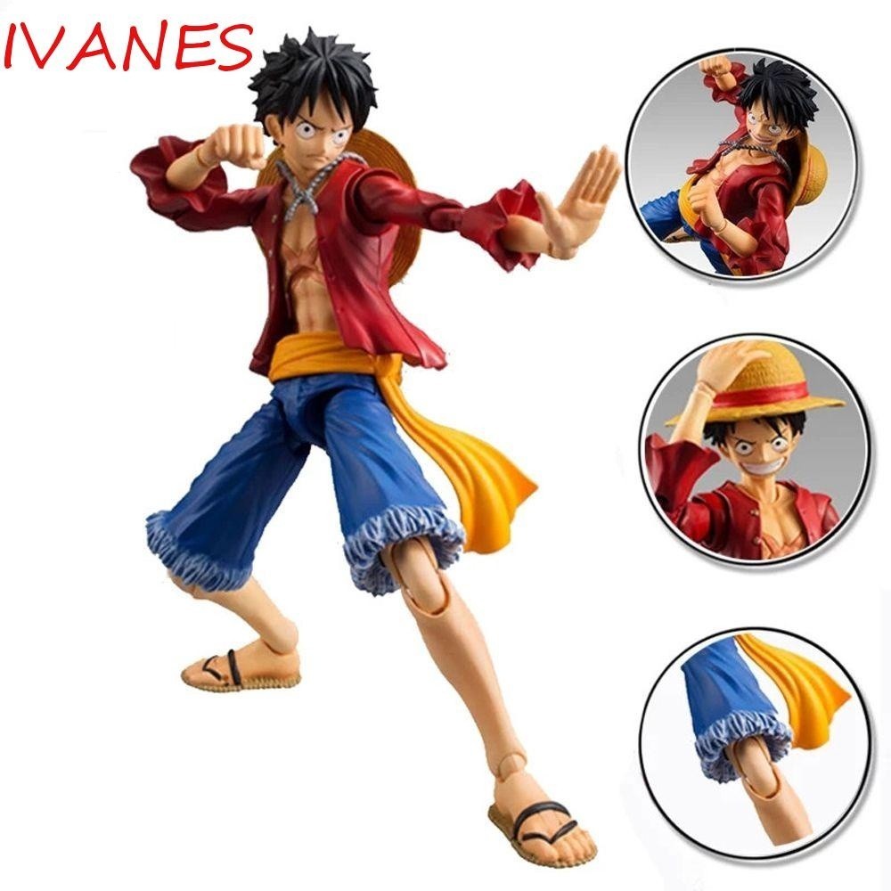 Ivanes PVC figure anime Luffy monkey D Luffy moving figure 17 m ...