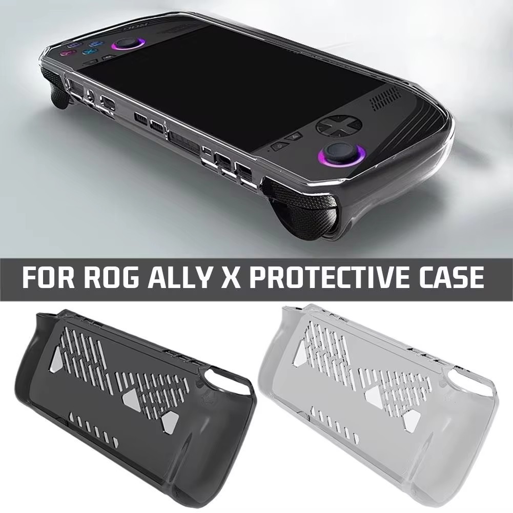 2024 for ASUS Rog Ally X Case Base PC Clear Protective Cover Shockproof ...