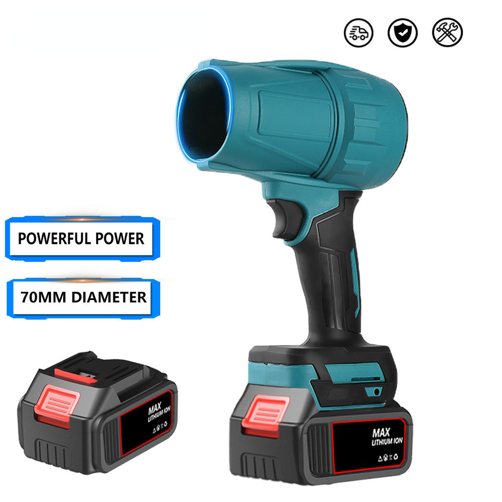 Cordless Handheld Turbo Jet Fan, Car Violent Blower, Wireless Air Gun ...