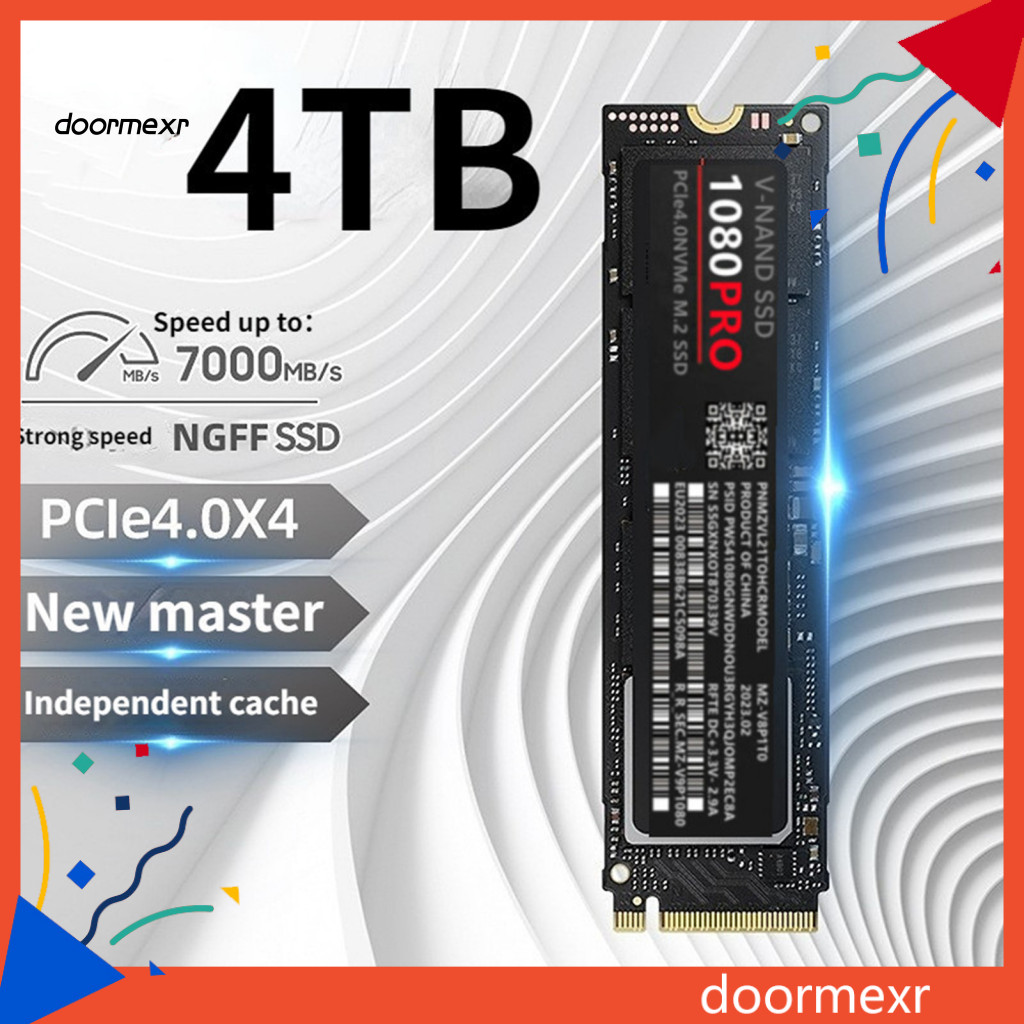 DOO Fastest Ssd Gaming Ssd High Speed 1/2/4tb Laptop Ssd Nvme M.2 Pcie ...