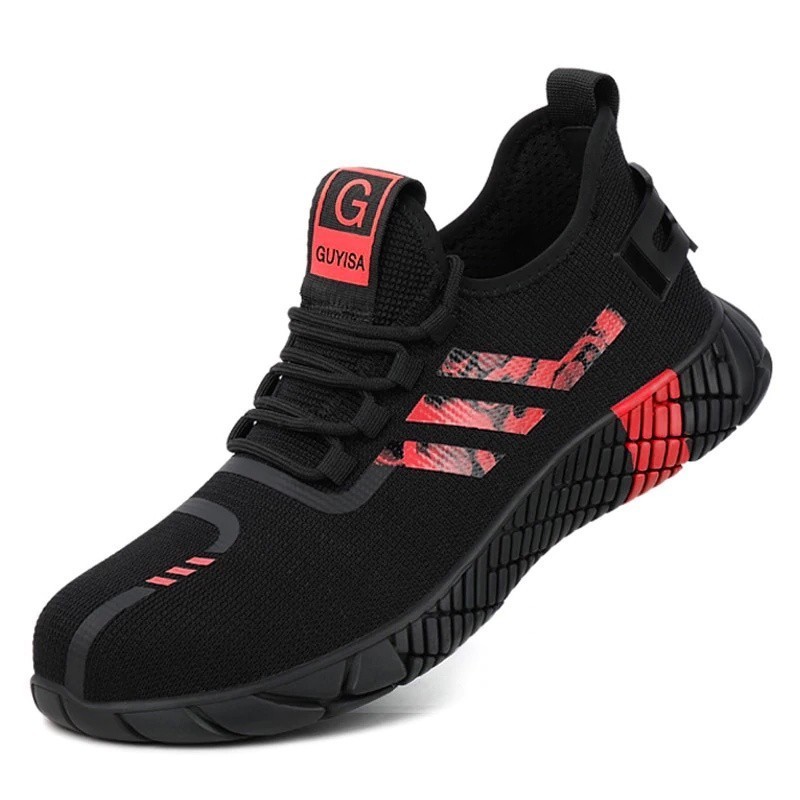 FASHIONABLE SAFETY SHOES LATEST DESIGN RED COLOUR | Shopee Malaysia