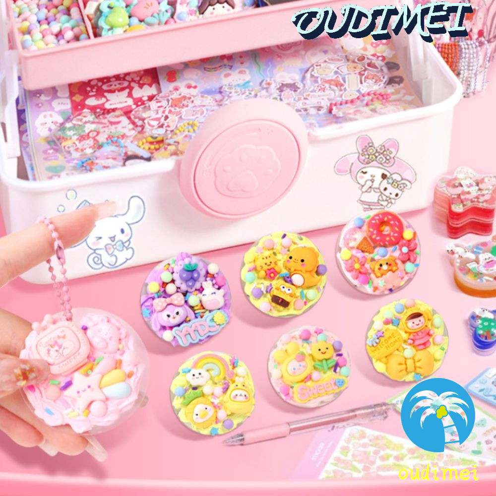 OUDIMEI Goo Card Sticker Set, My Melody Rich Content Cream Goo Card ...