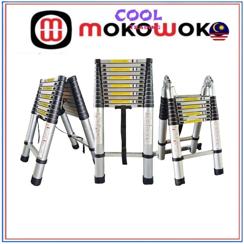 10 / 12 / 14 / 16 / 18 / 20 Steps Aluminum Double Side / Straight ...