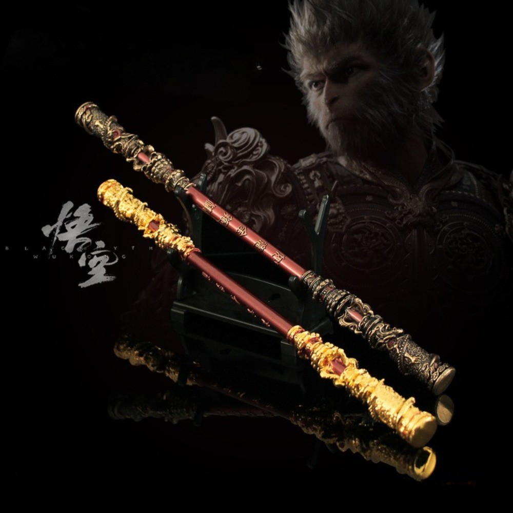 22/30CM Black Myth Wukong Collections Peripheral Golden Cudgel Model Creative COS Props ...