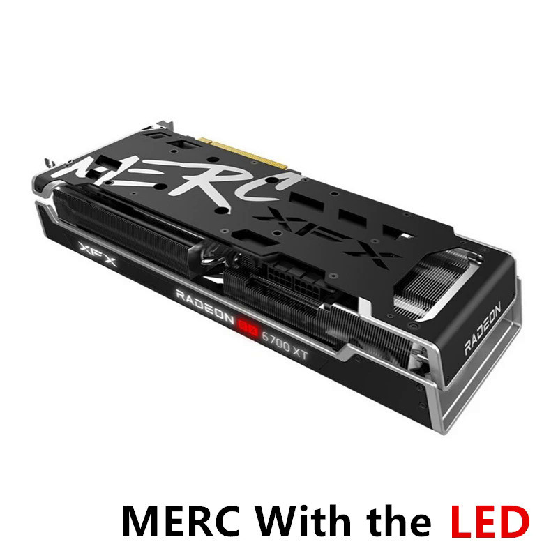 XFX RX 6700 XT RX6700 6700XT 12GB Graphics Card GPU AMD Radeon RX6700XT ...