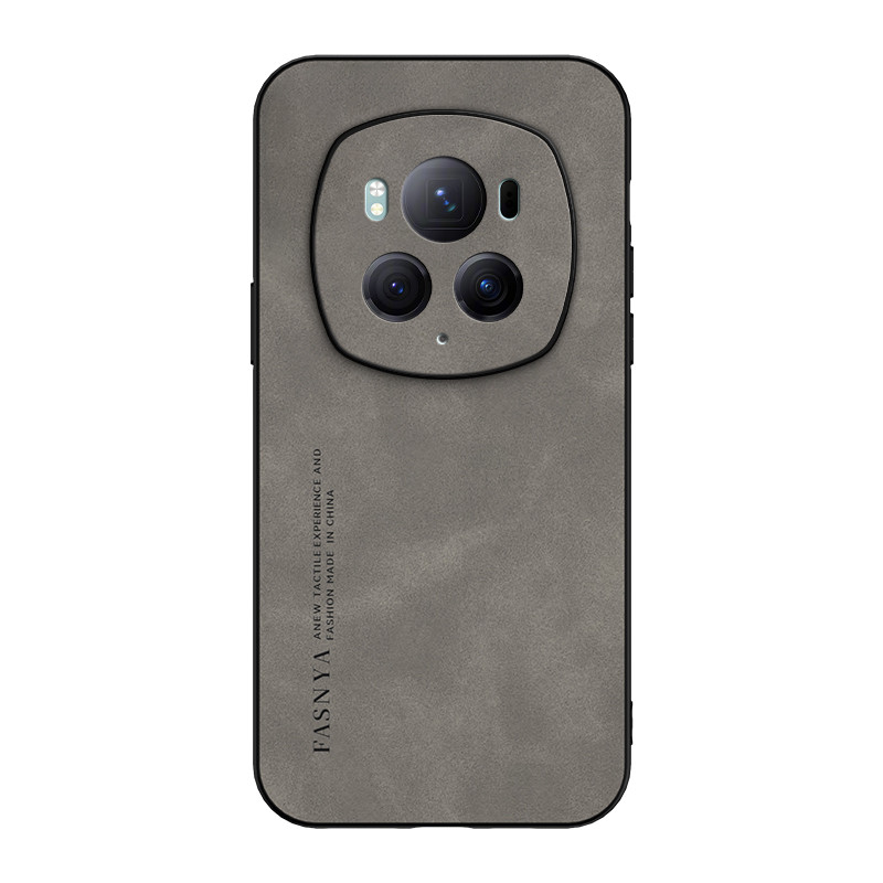 For Honor Magic 6 Pro Phone case, Luxury sheepskin suede protective ...