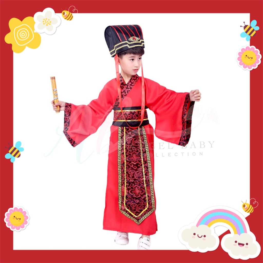 Angel Baby Boy Chinese Traditional Chinese Dance Dress Ancient Costumes ...