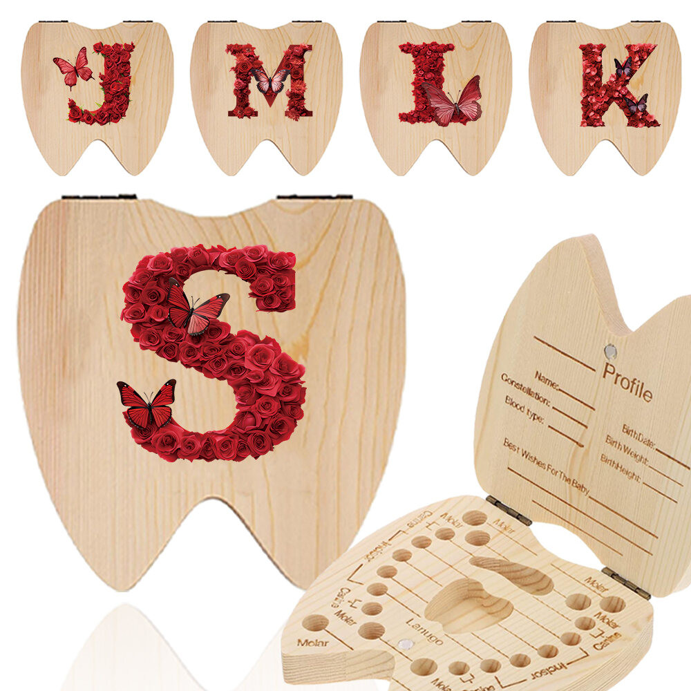 Children's Deciduous Tooth Preservation Box Memorial Box Souvenir milk ...