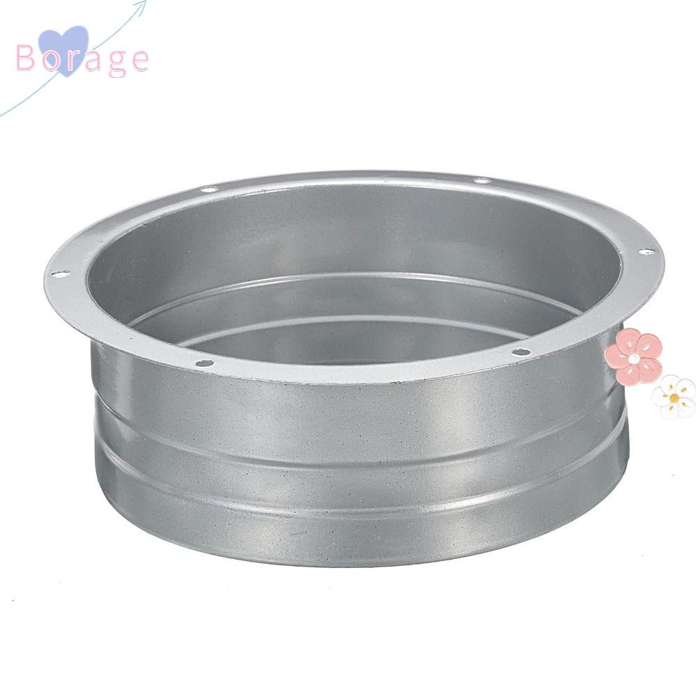 BORRAONE Metal Straight Pipe, Galvanized Iron 3/4/5/6/8 inch Duct ...