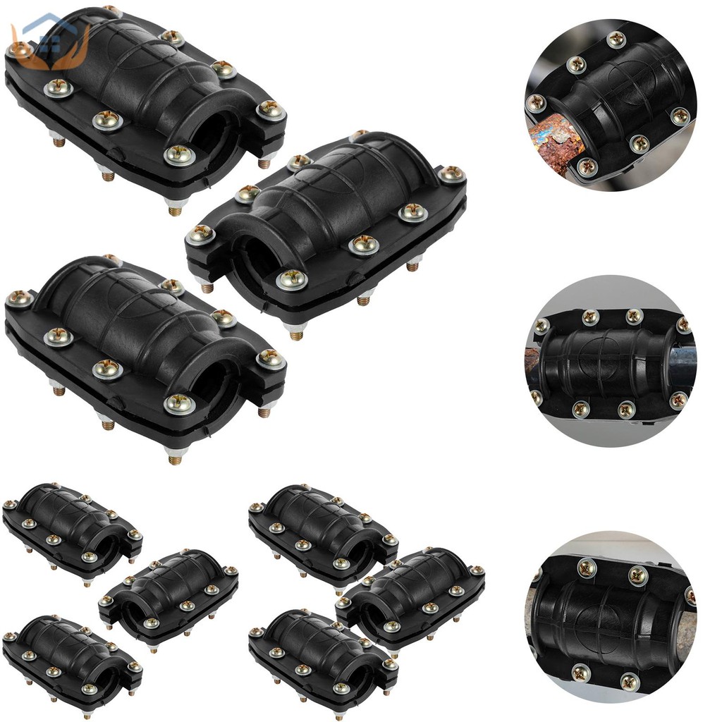 3Pcs Pipe Repair Clamp Anti-Impact Water Pipe Leak Repair Clamp Sturdy ...