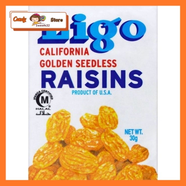 Ligo Golden Raisins 1X30gm (yellow / kuning) | Shopee Malaysia