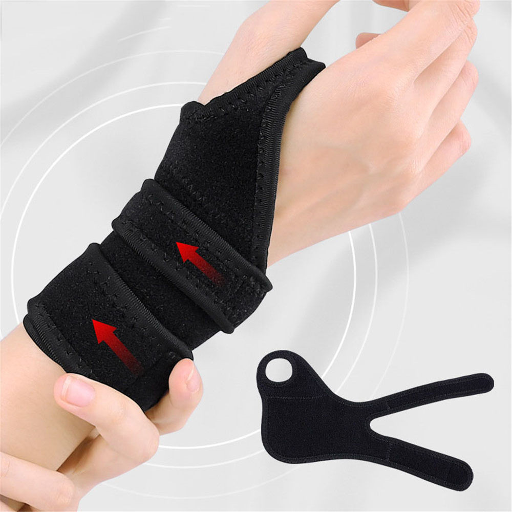 Wrist Brace Wrap Wrist Support with 2 Adjustable Compression Strap for ...
