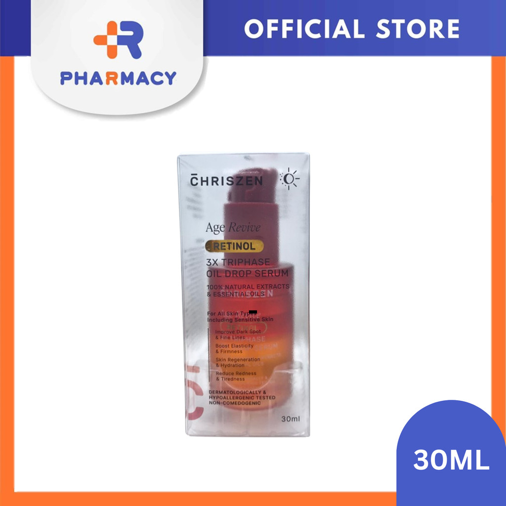 R Pharmacy | Chriszen Age Revive Retinol 3x Triphase Anti-Dark Spot Oil ...