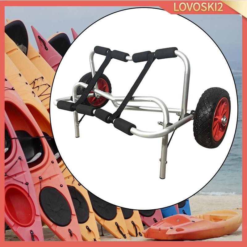 [LovoskiacMY] Foldable Kayak Trolley Aluminum Kayak Hardware Canoe Cart ...