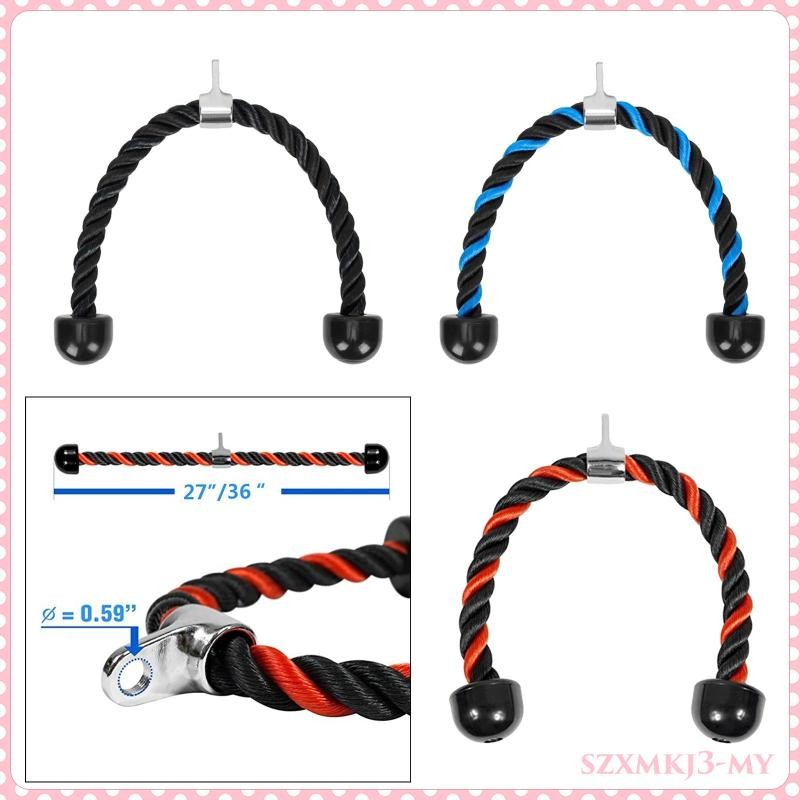 [SzxmkjacMY] Heavy-Duty Rope Pulldown Cable Machine, Solid Nylon Rope ...