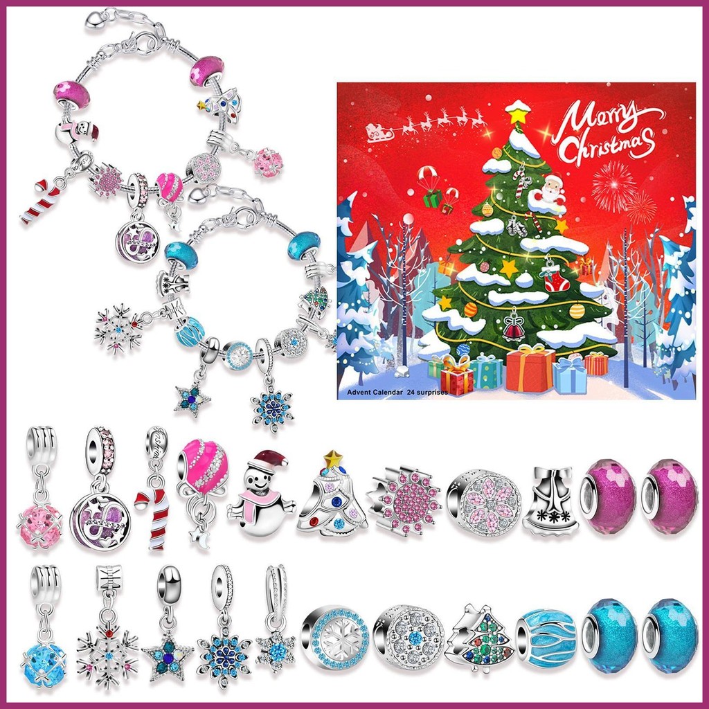 Christmas Advent Calendar Jewelry Jewelry Sets 24 Days Countdown ...