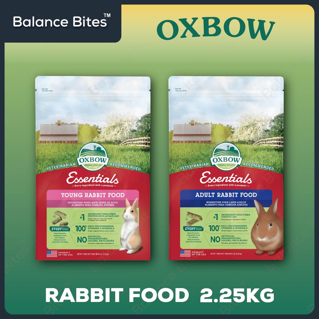Oxbow Essentials Rabbit Food - 2.25KG | Shopee Malaysia