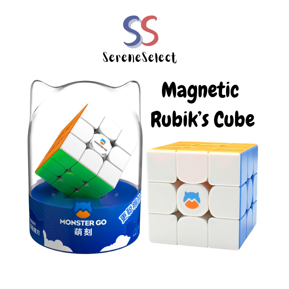 Magnetic Cube Rubik's Cube 3x3 Educational AI Cube Kids Puzzle Game ...