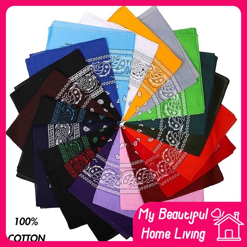 (EXTRA LARGE) MBHL Key Headband Bandana Scarf Scarves Hanky Hankie ...